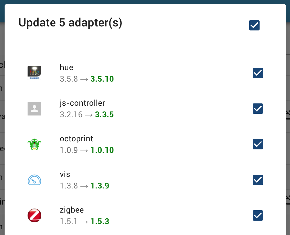 Admin 5 lists "js-controller" in "update all adapters" dialog · Issue #805 · ioBroker/ioBroker ...