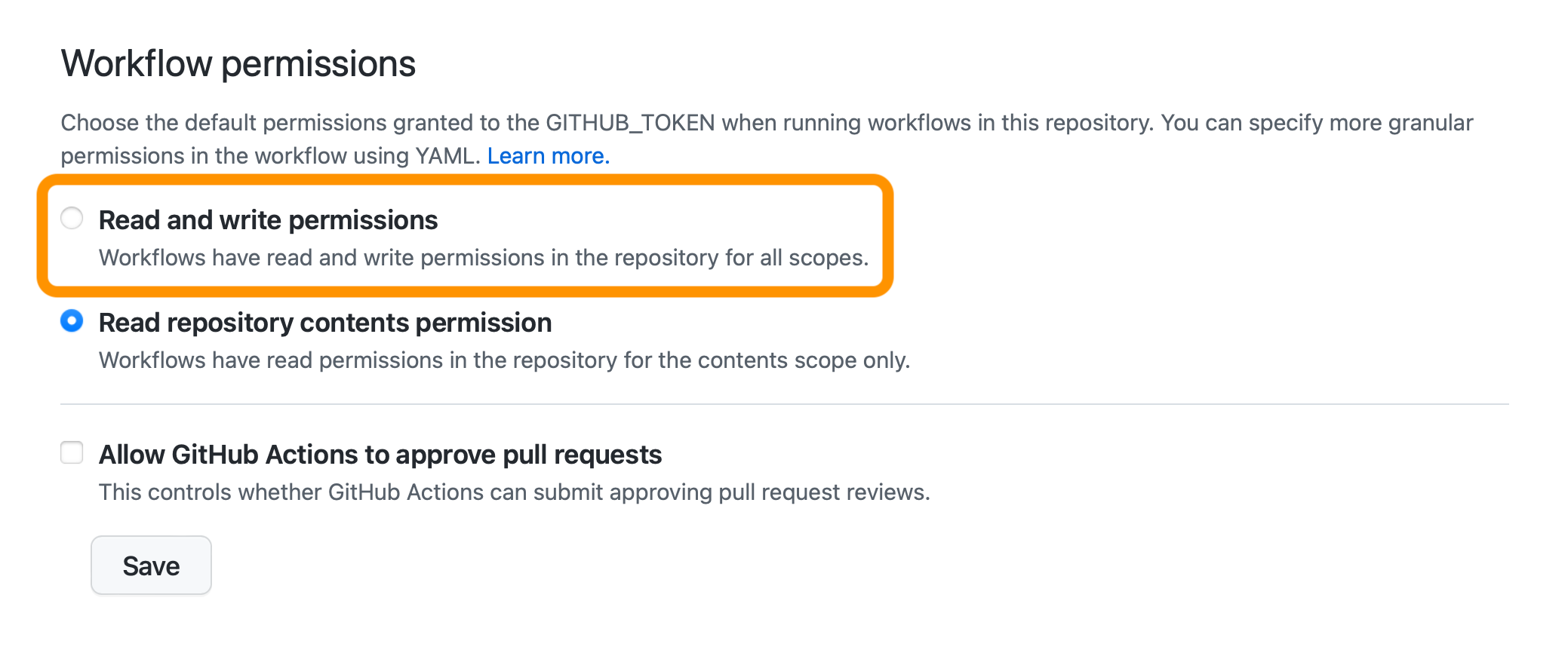 Add required workflow permissions to the .yml file · Issue #900 · ioBroker/create-adapter · GitHub