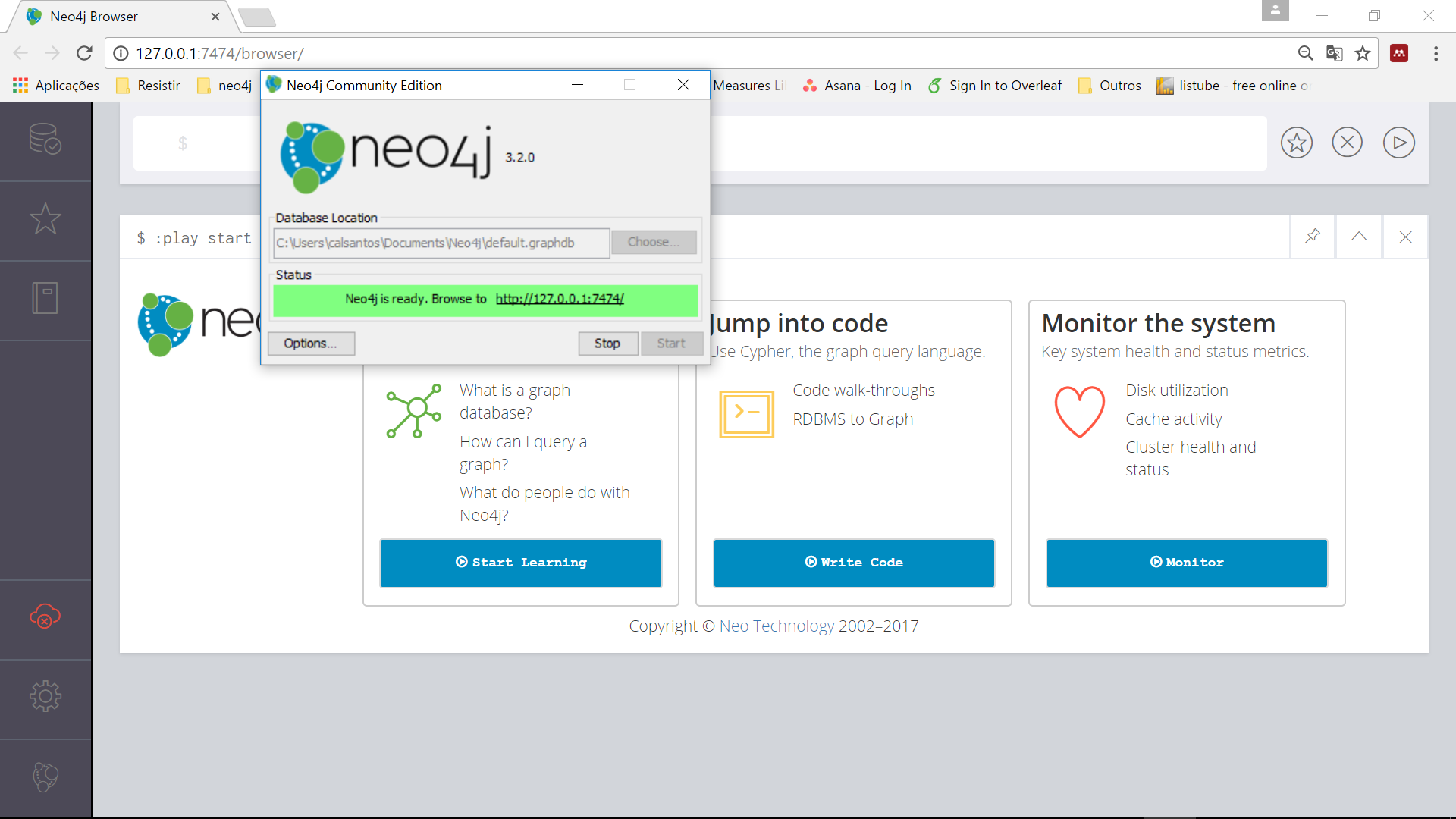 Unable to connect to the browser from java. · Issue #582 · neo4j/neo4j-browser · GitHub