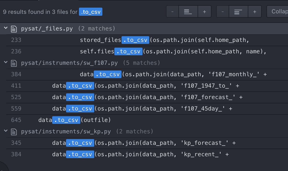 Series.to_csv Future Warning · Issue #158 · pysat/pysat · GitHub