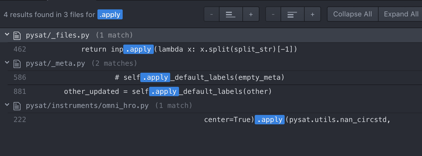 .apply behaviour changing · Issue #160 · pysat/pysat · GitHub