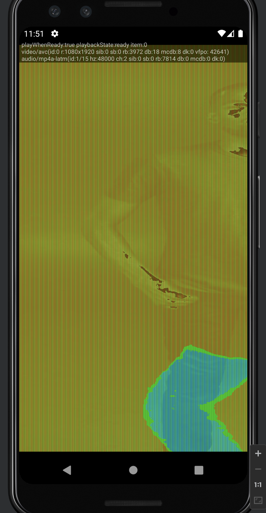 Green And Pixelated Screen When Reproducing M3u8 Video · Issue 178 · Androidx Media · Github