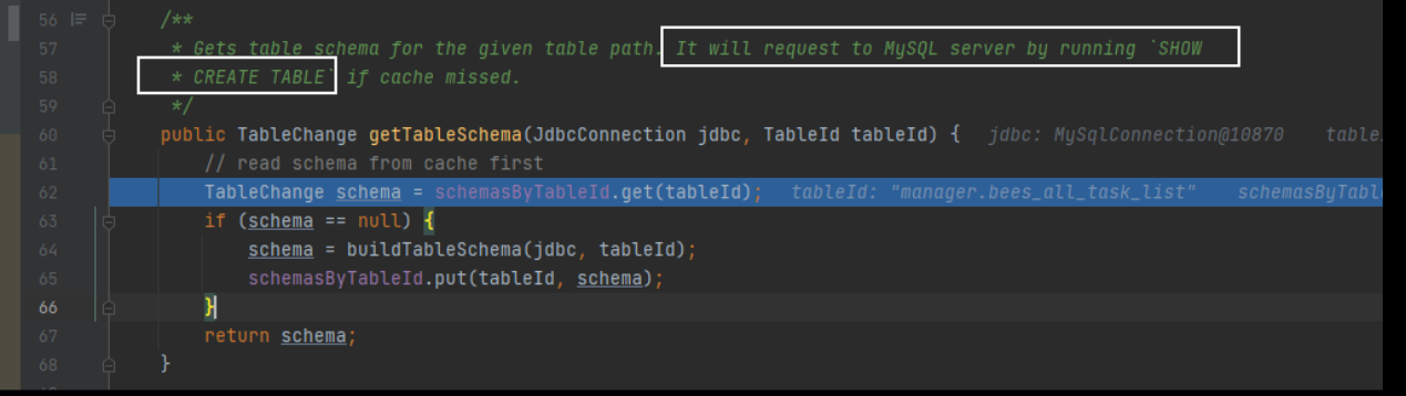 data row is smaller than a column index, inter schema representation is ...