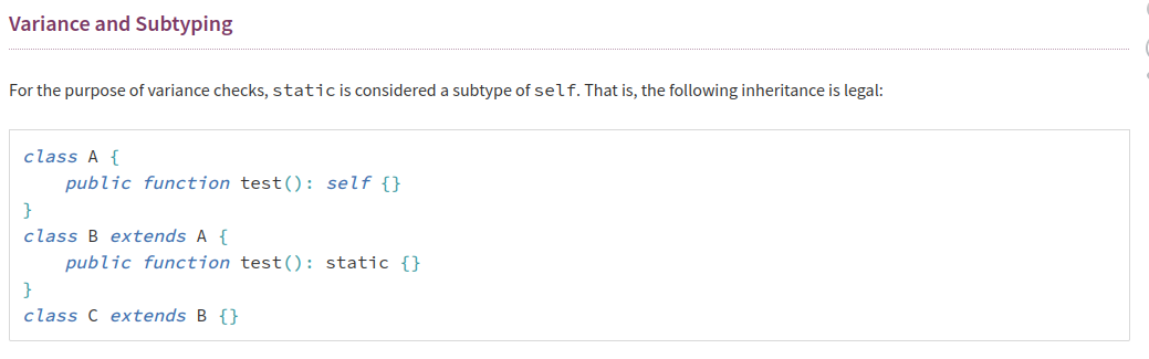 `static` type should be considered subtype of `self` · Issue #2158 ...