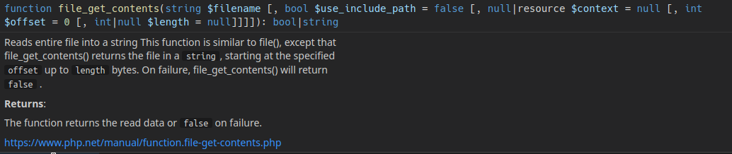 Improve how function signatures are displayed in tooltips · Issue #159 · DEVSENSE/phptools-docs ...
