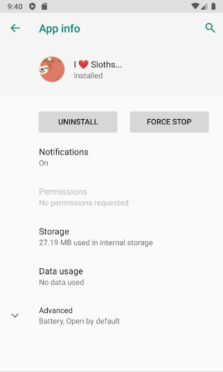 GitHub - Jandini/Sloth: My first Xarmin application for Android.