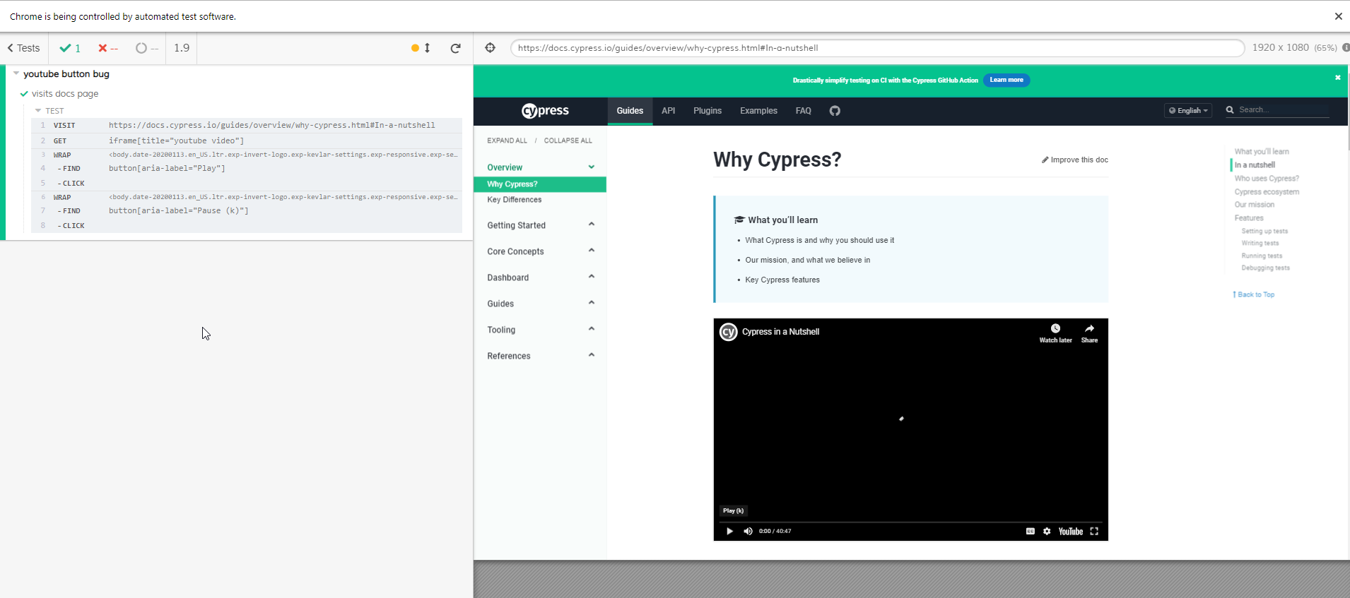 Clicking Buttons Inside An Iframe Fails In Headless Chrome Only · Issue 6152 · Cypress Io