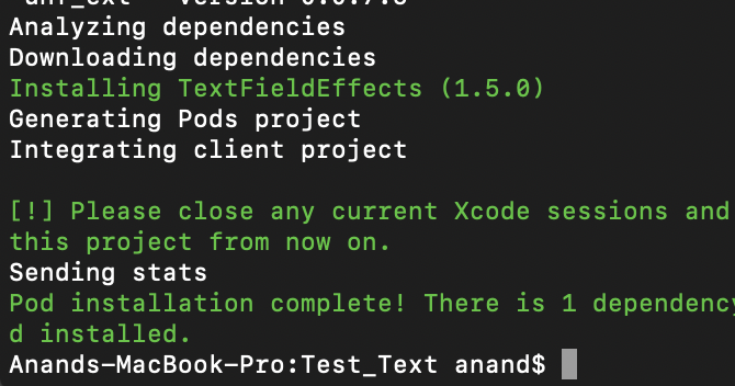 Not working in xCode10 · Issue #162 · raulriera/TextFieldEffects · GitHub