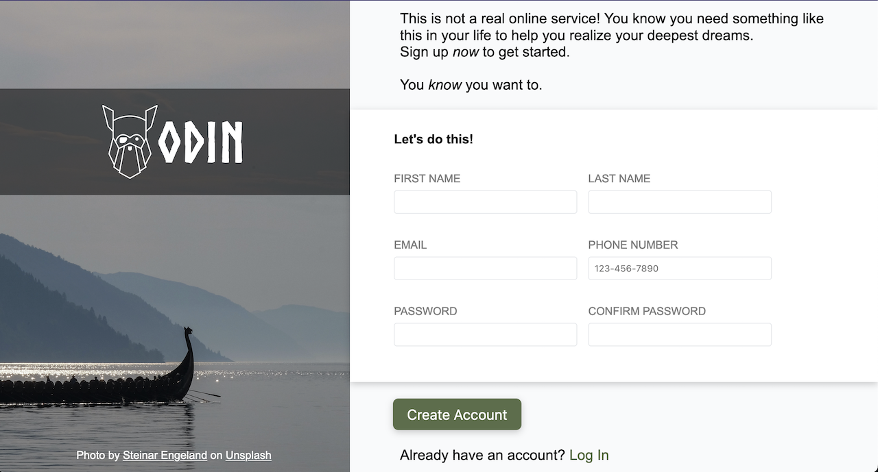 GitHub - chaudhryna/signup-form