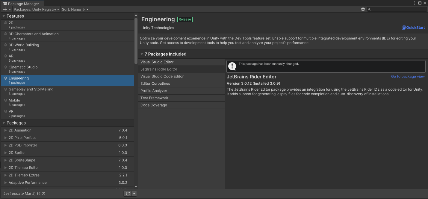 Unity Rider Plugin Unusable in 2021.2.13f1 · Issue #2287 · JetBrains/resharper-unity · GitHub