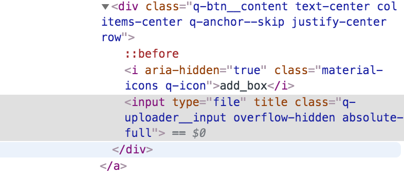 Uploader Missing Input Field · Issue 4247 · Quasarframeworkquasar · Github 