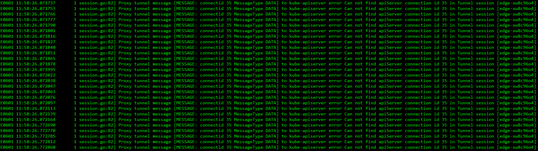 Can Not Find Apiserver Connection Id 35 In Tunnel Session · Issue 2872 · Kubeedgekubeedge · Github
