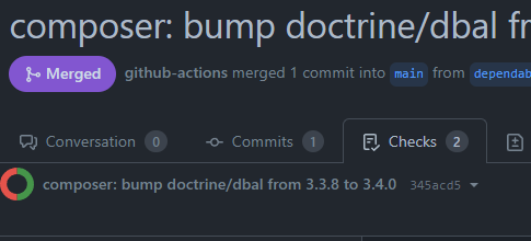 My action for auto-merging dependencies was merged, despite a check failing. · community ...
