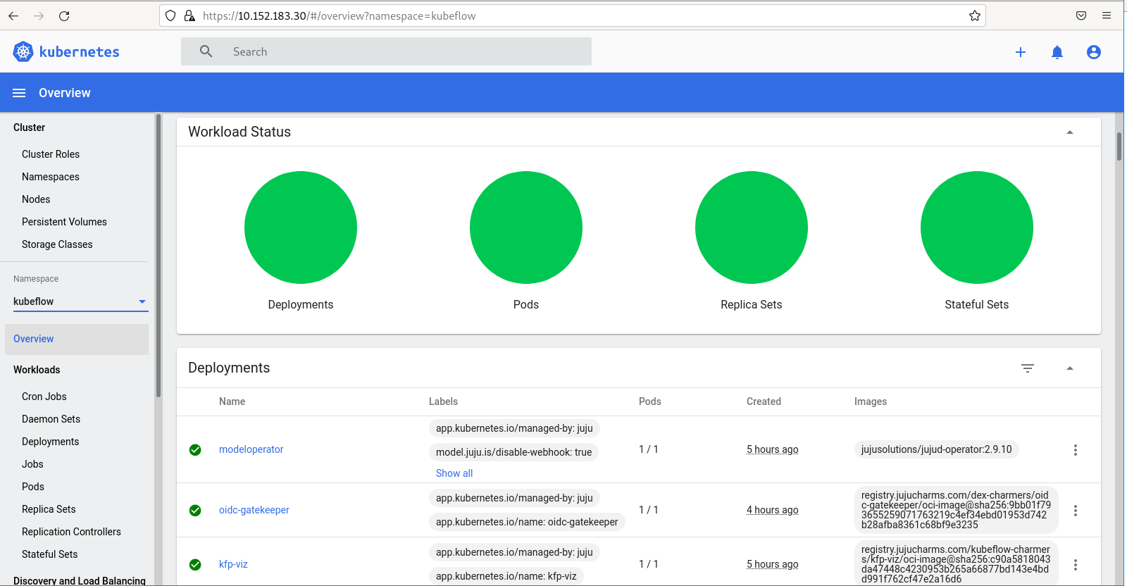Cannot access kubeflow dashboard · Issue #2783 · canonical/microk8s · GitHub