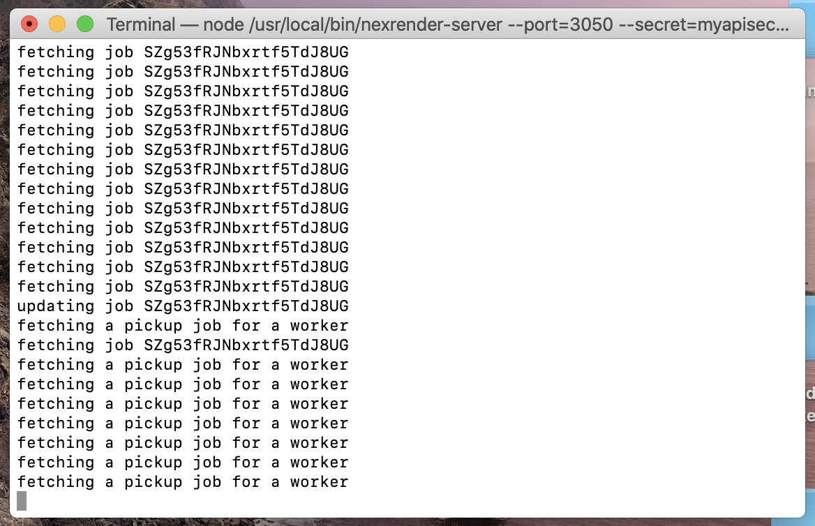 nexrender/api New Feature Request: onChange and onRenderProgress in is not getting called ...
