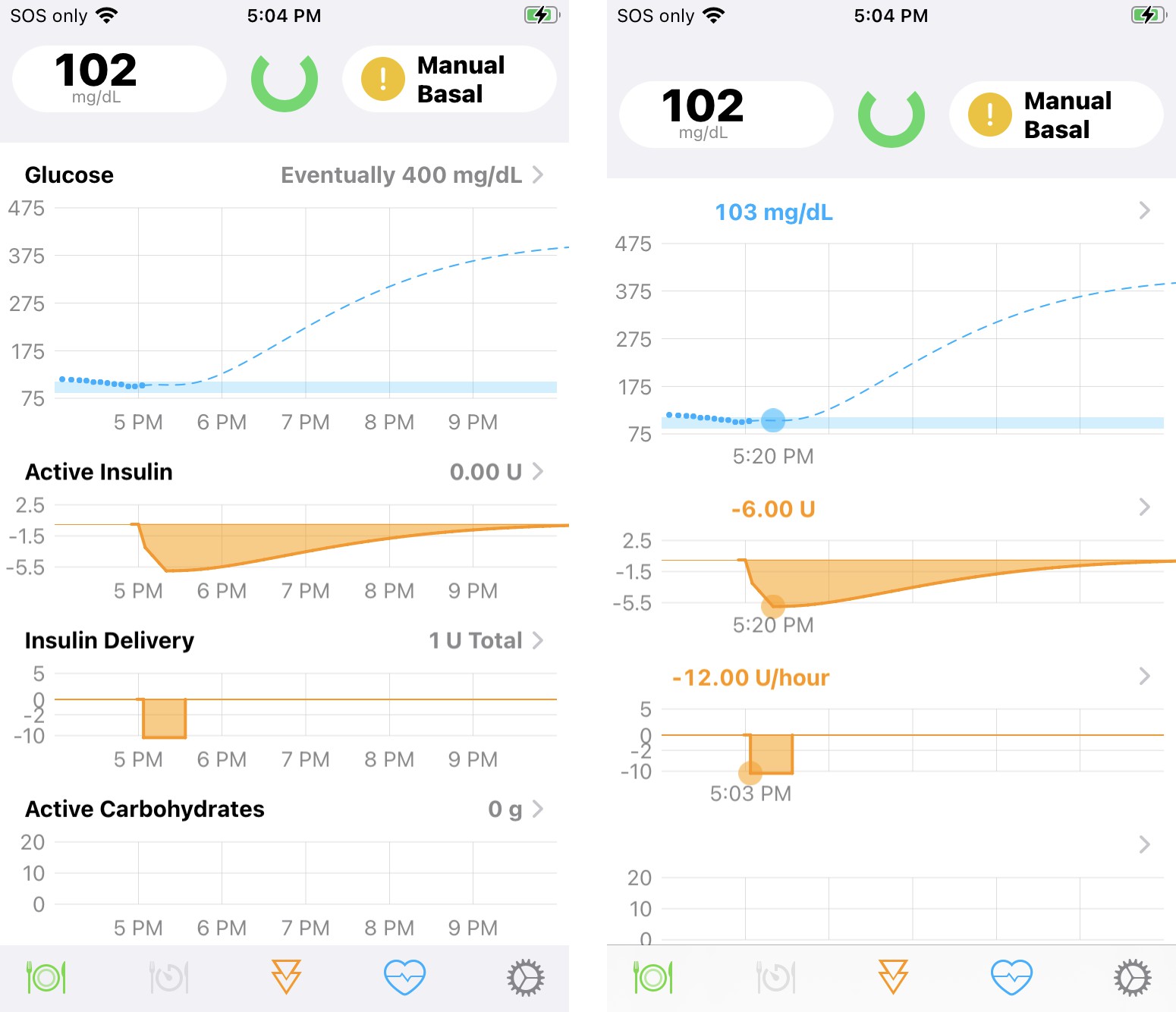 Manual Temp Basal Chart/Report Error? · Issue #1819 · LoopKit/Loop · GitHub