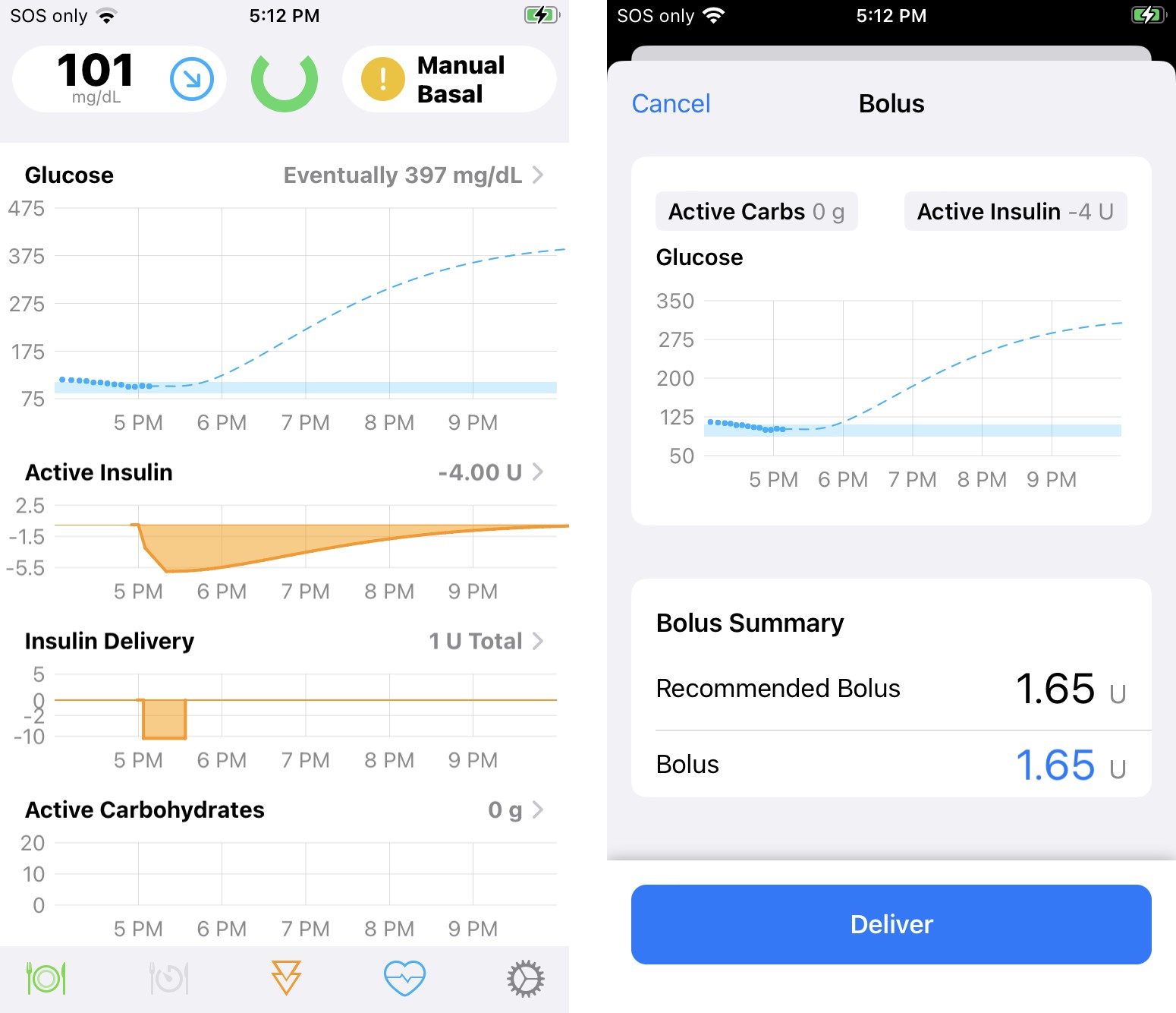 Manual Temp Basal Chart/Report Error? · Issue #1819 · LoopKit/Loop · GitHub