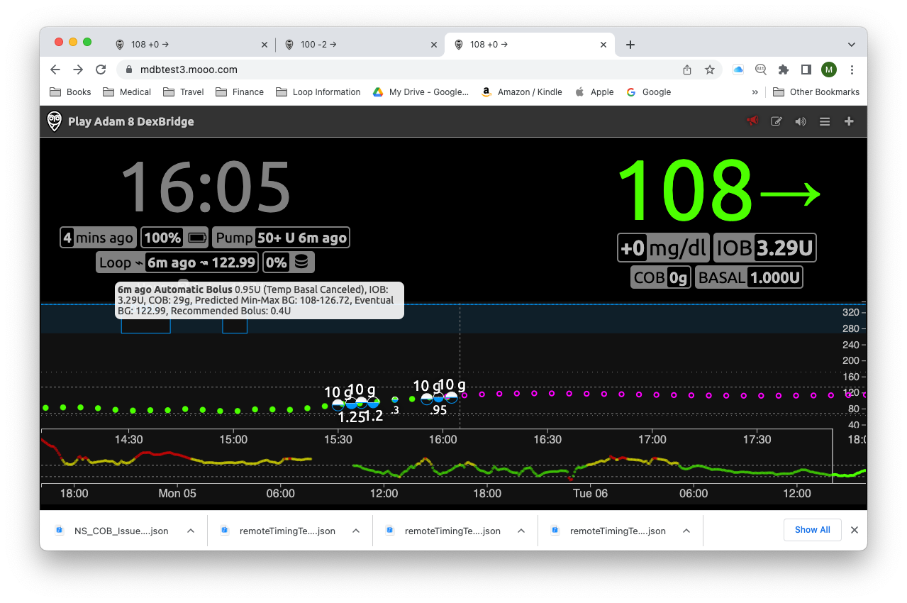 Intermittent NS COB display of 0 g · Issue #7765 · nightscout/cgm-remote-monitor · GitHub
