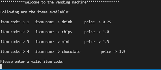 Github Crnick Vendingmachine
