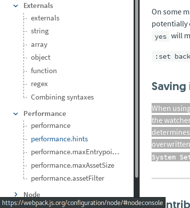 Docs(configuration): Performance>Items link to Node>Items in Sidebar/SidebarItem · Issue #3138 ...
