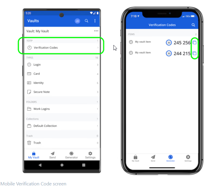 Android App Not Display Totp Codes On Home Screen · Issue 2070