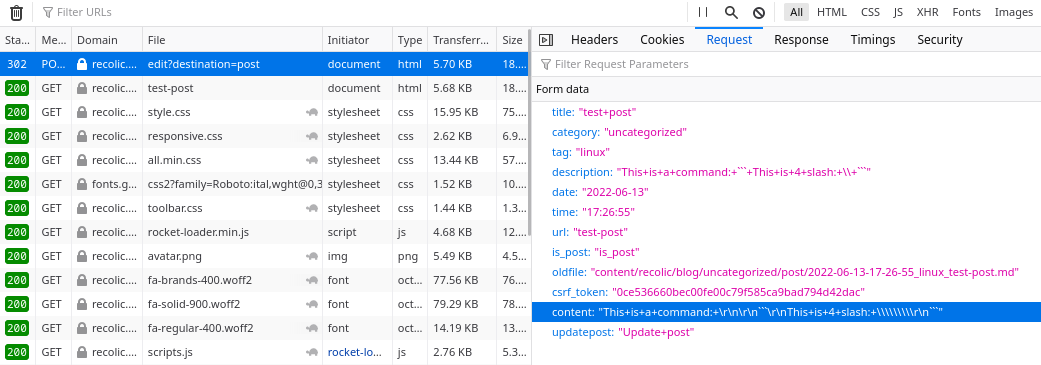 [Data damage] Backslash in markdown are interpreted or stripped while publishing a post · Issue ...