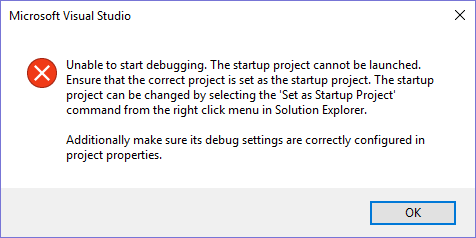 Not able to start or debug service fabric project in VS 2017 15.9.6 · Issue #1436 · microsoft ...