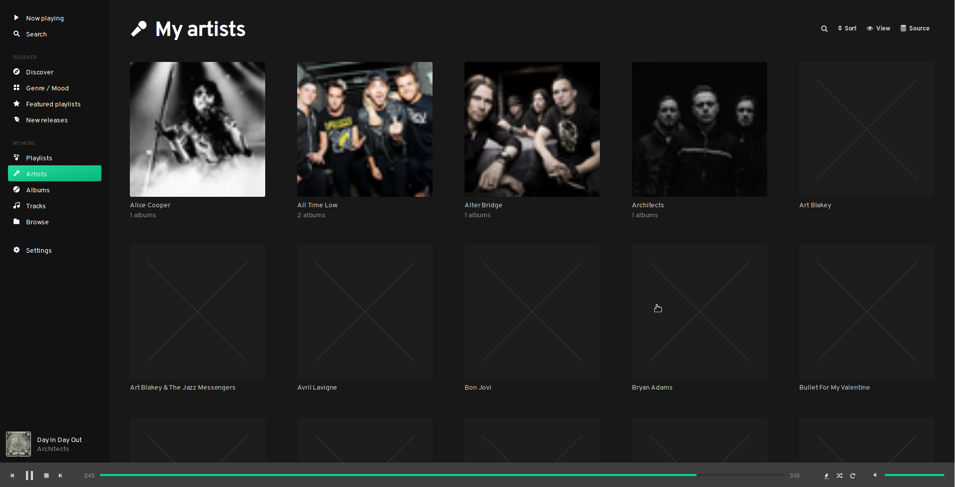 [Feature Request] Local artist artwork for "My Artists" view · Issue #258 · jaedb/Iris · GitHub