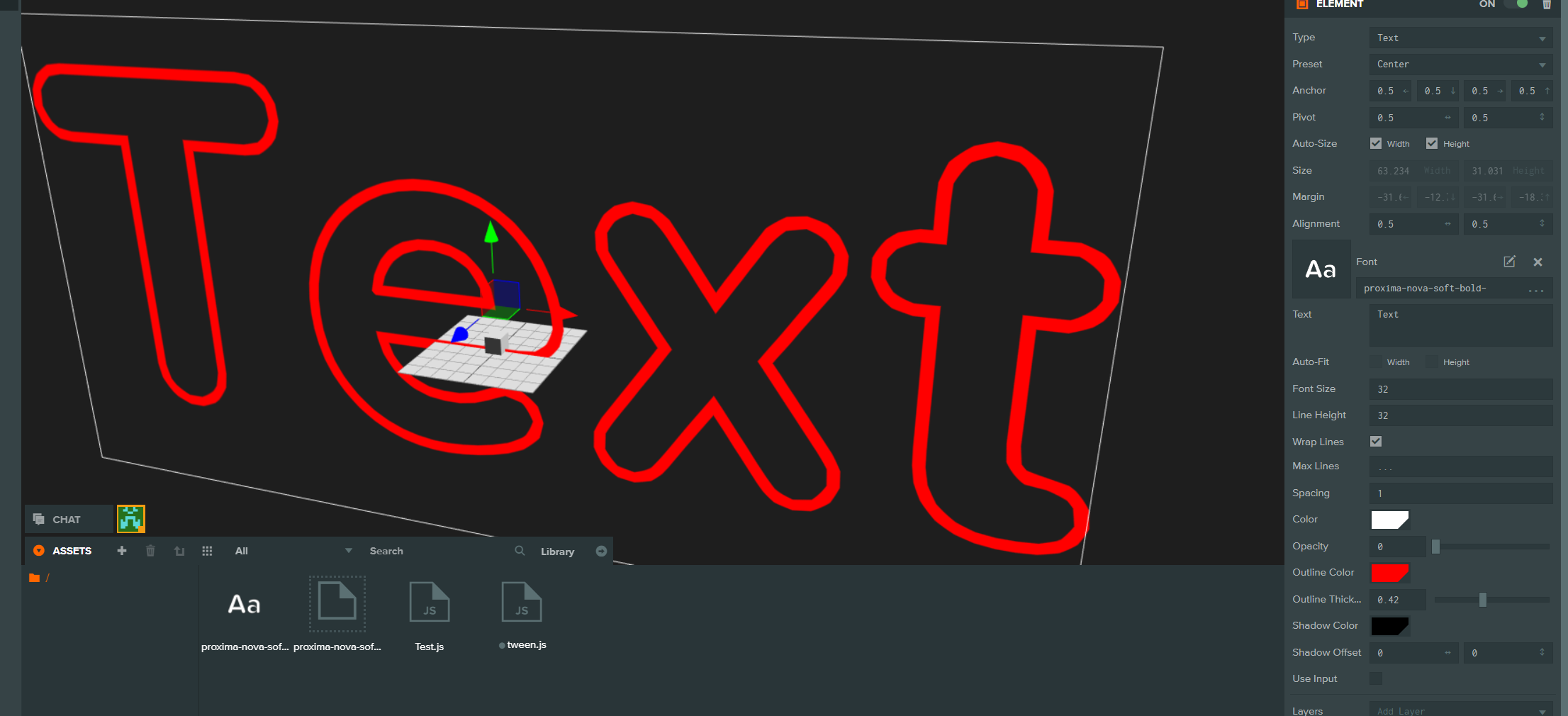 Text outline opacity does not follow element's opacity · Issue #1567 ...