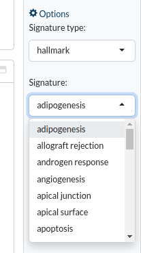 Text in settings options cannot be visualized · Issue #391 · bigomics/omicsplayground · GitHub
