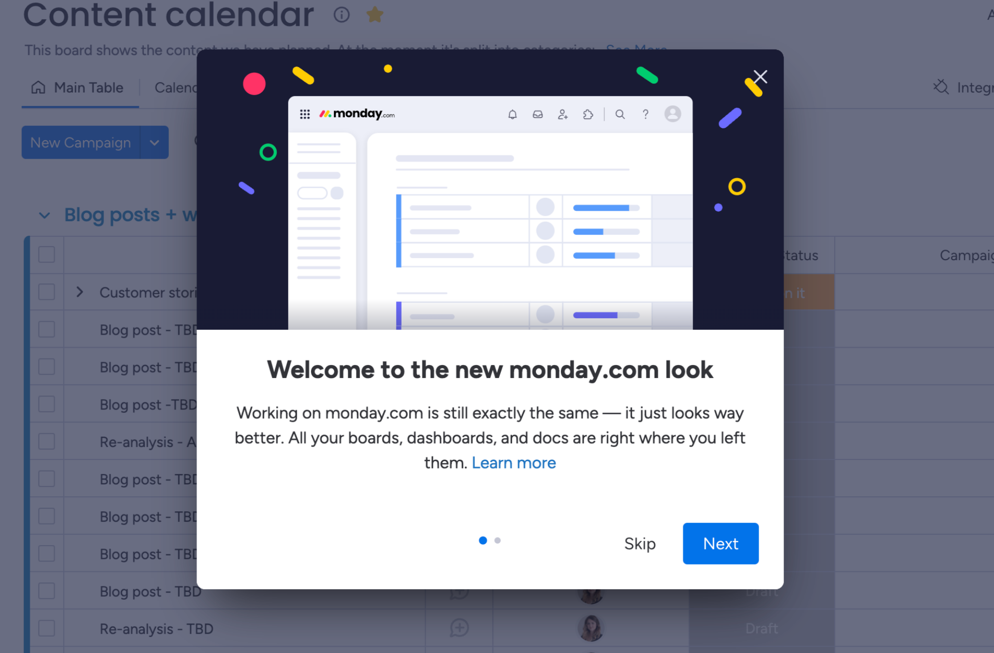 Create slider/carousel modal for multipage messages · Issue #434 · bigomics/omicsplayground · GitHub