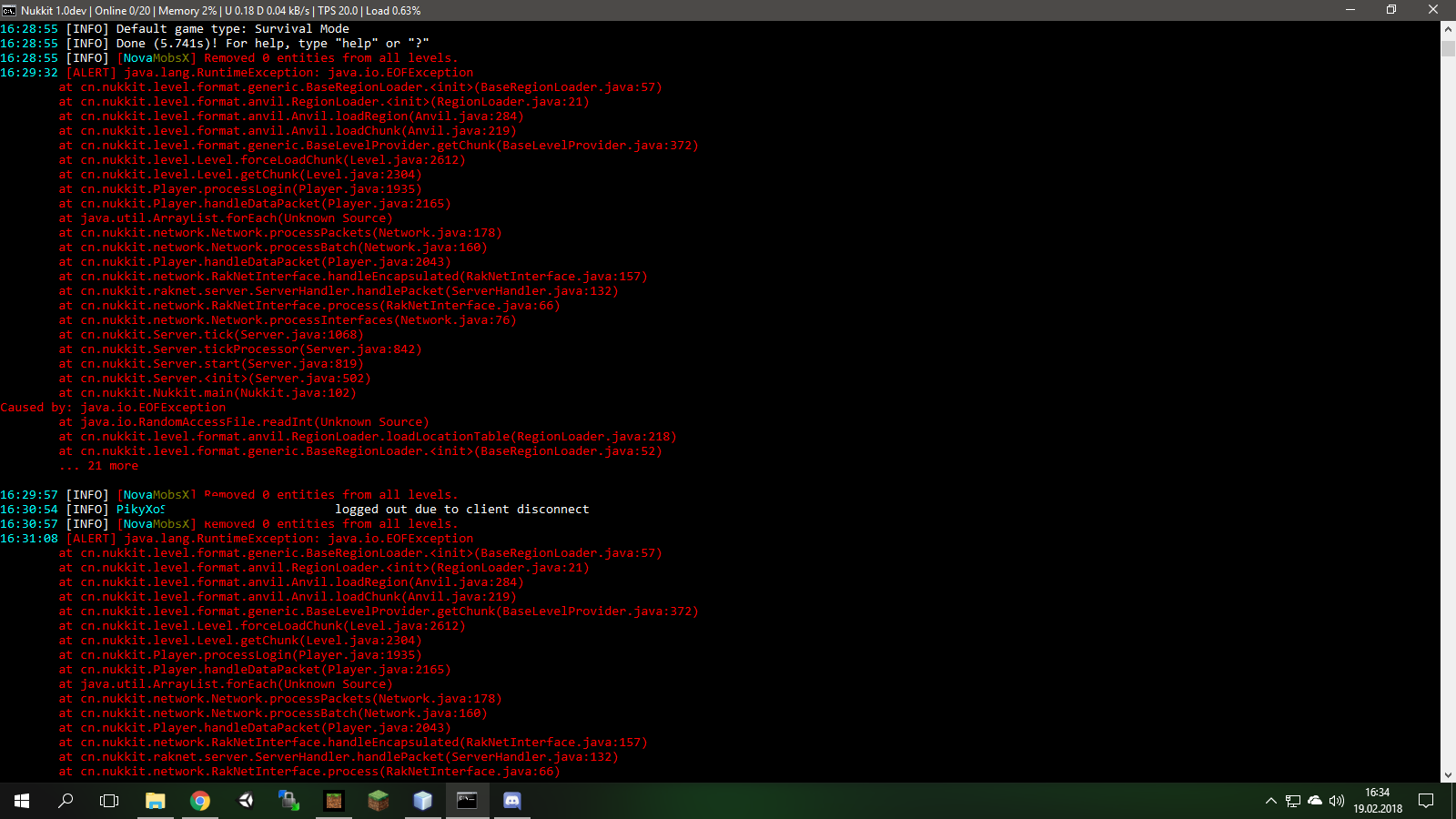 Unable join to server · Issue #146 · CloudburstMC/Nukkit · GitHub