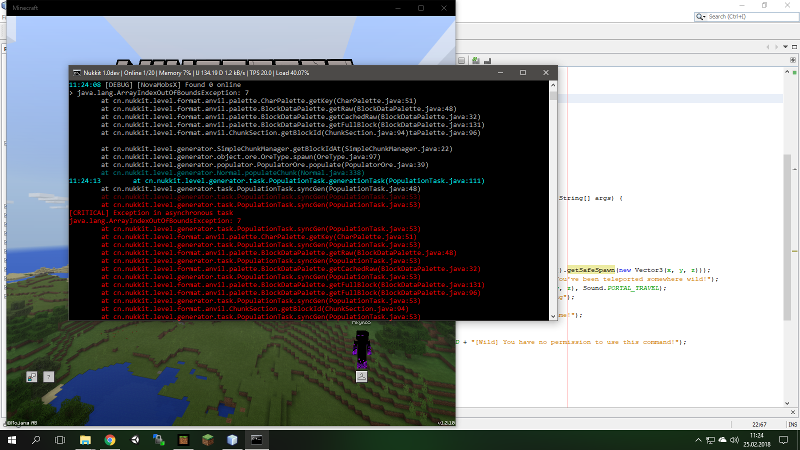 Unable join to server · Issue #146 · CloudburstMC/Nukkit · GitHub