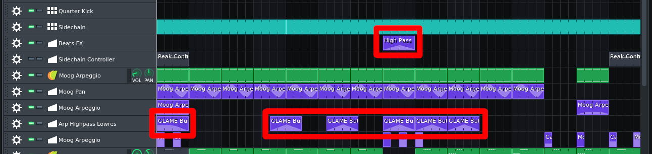 Highpass filter frequency automations get scaled down proportional with the Export sample rate ...