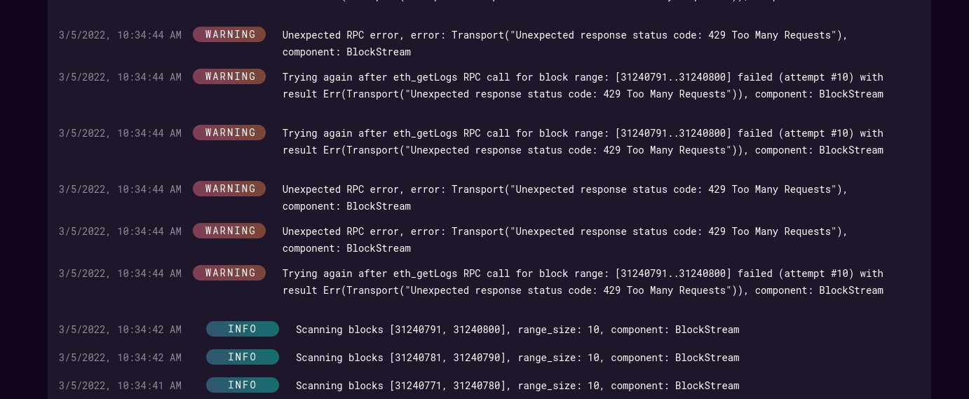 RPC rate limit on Fantom · Issue #91 · graphprotocol/support · GitHub