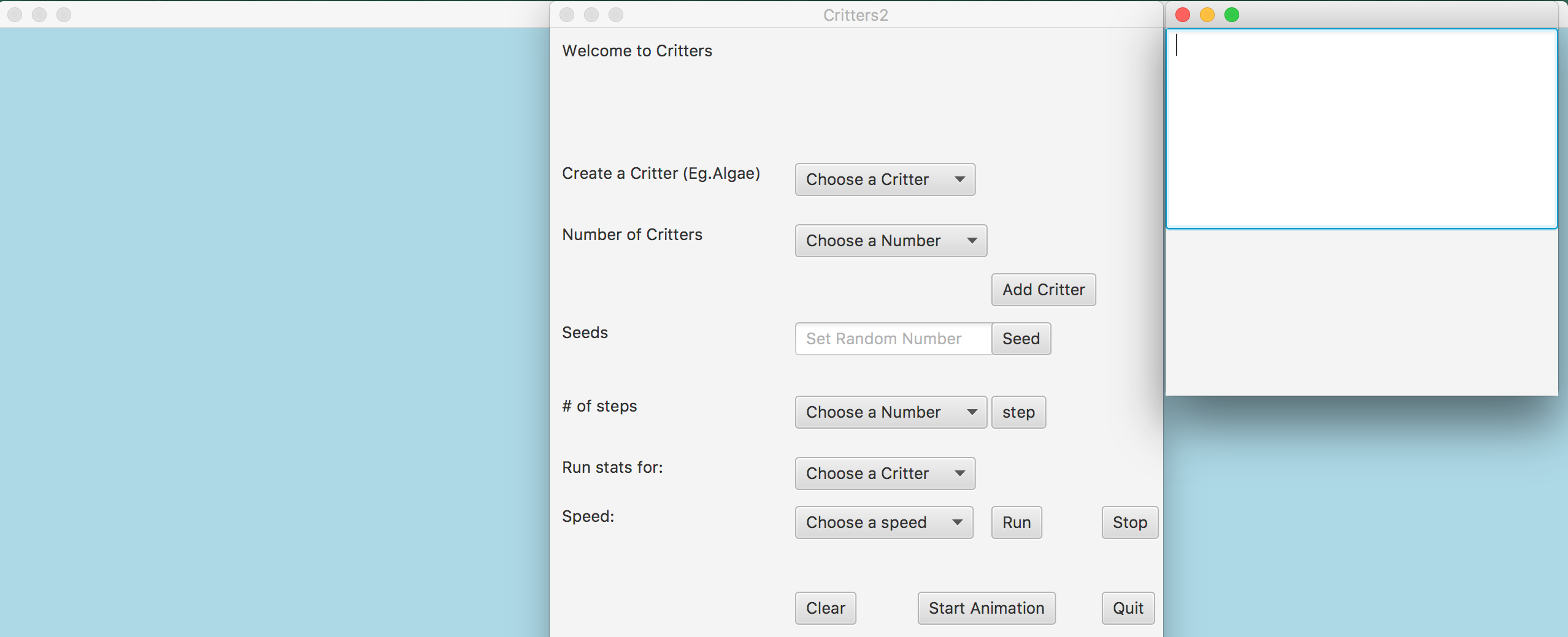 GitHub - vibhuappalaraju/Critter-World-with-JavaFX: Critters world simulation with JavaFX