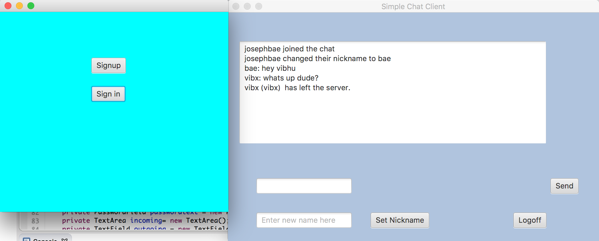 GitHub - vibhuappalaraju/Chat-Client-and-Server: Creating a chat system ...