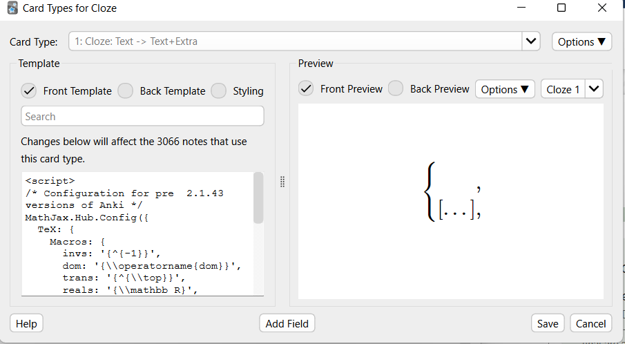 Cloze Deletion Immediately after \begin{aligned} in Equation Not Shown on Card · Issue #2113 ...