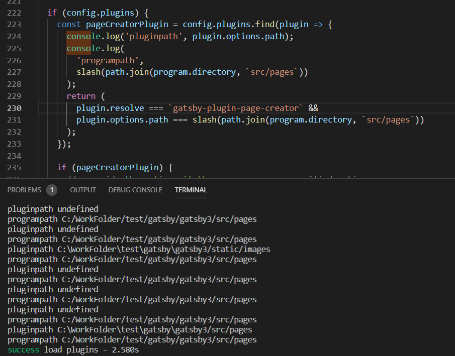 Override Default Options Of Gatsby Plugin Page Creator Doesnt Work On