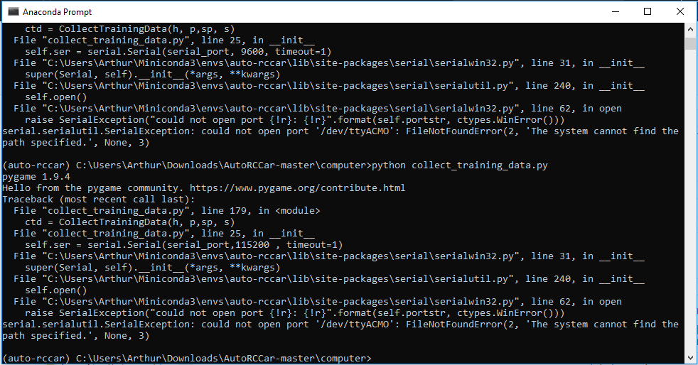 Training · Issue #153 · hamuchiwa/AutoRCCar · GitHub