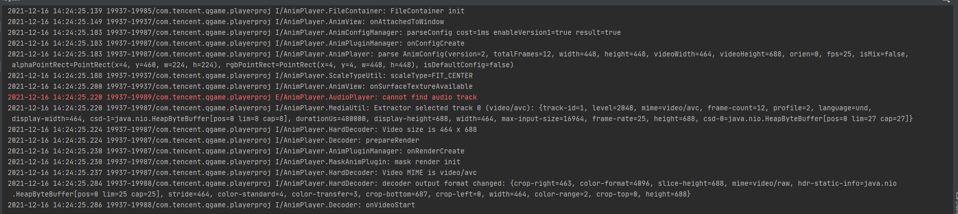android 部分机型播放一些动画只回调onVideoStart()和onVideoRender()方法 · Issue #188 · Tencent/vap · GitHub