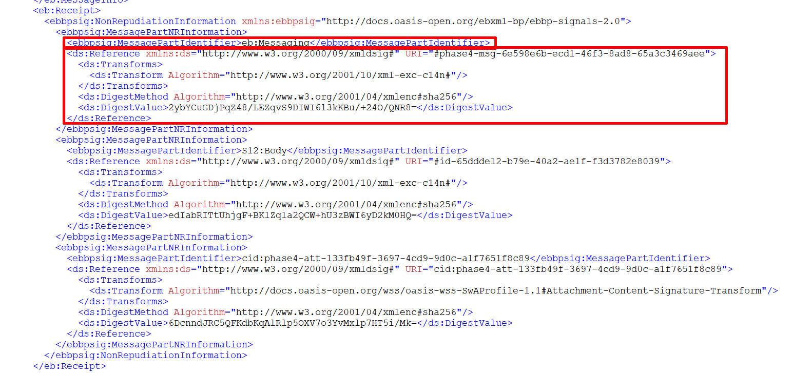 Validate XML Schema For AS4 Receipts Issue 135 OxalisCommunity