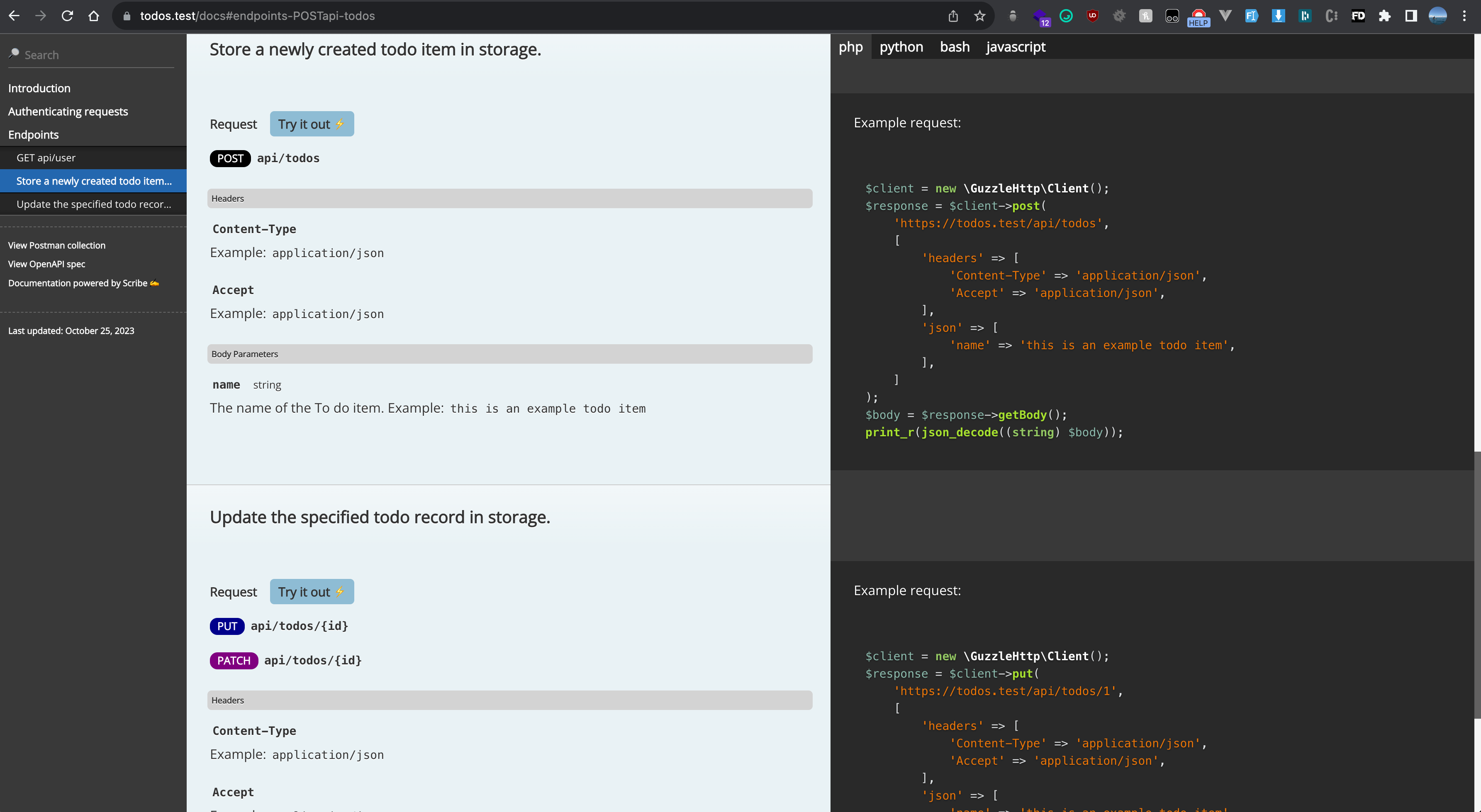GitHub - bikundo/todos