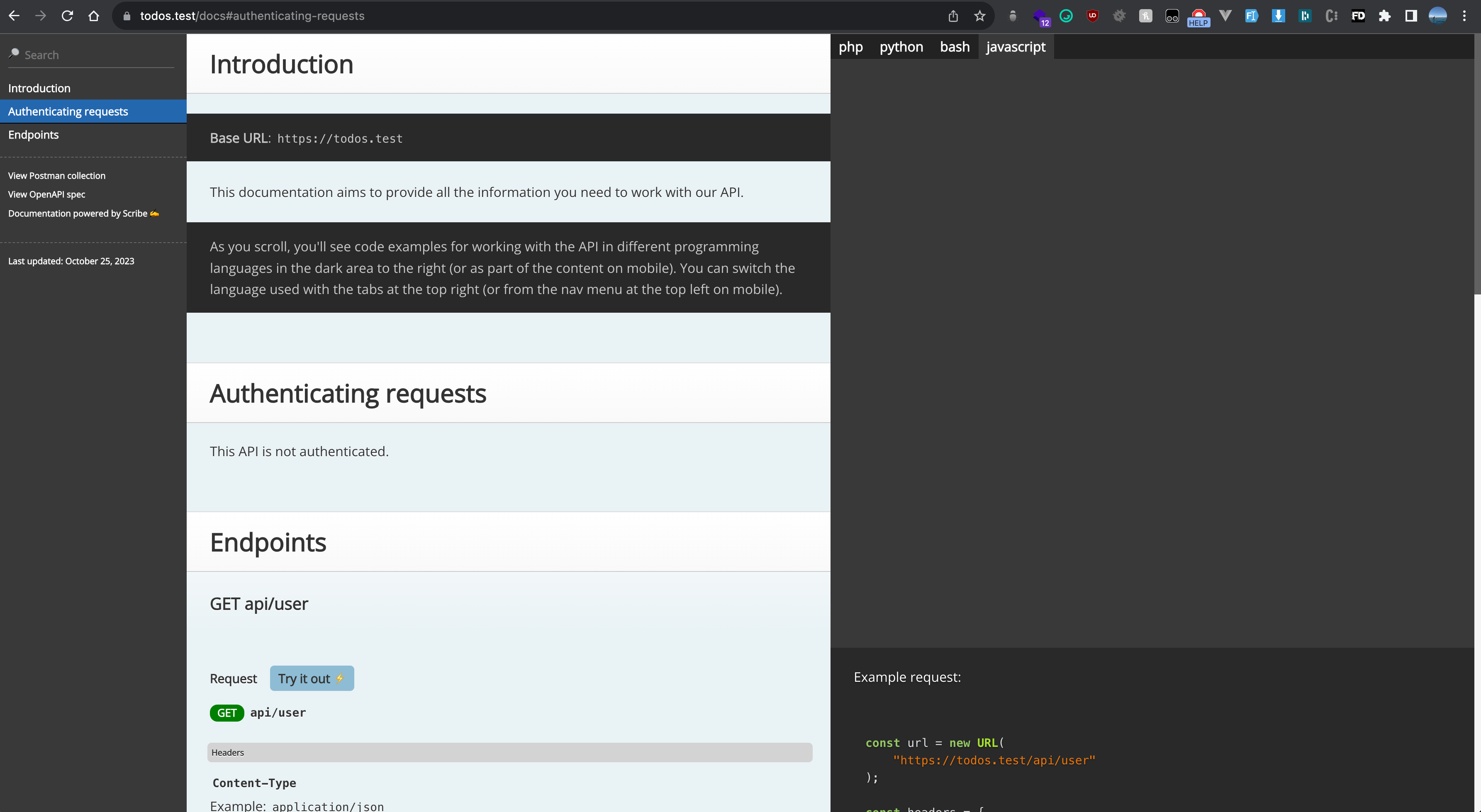 GitHub - bikundo/todos