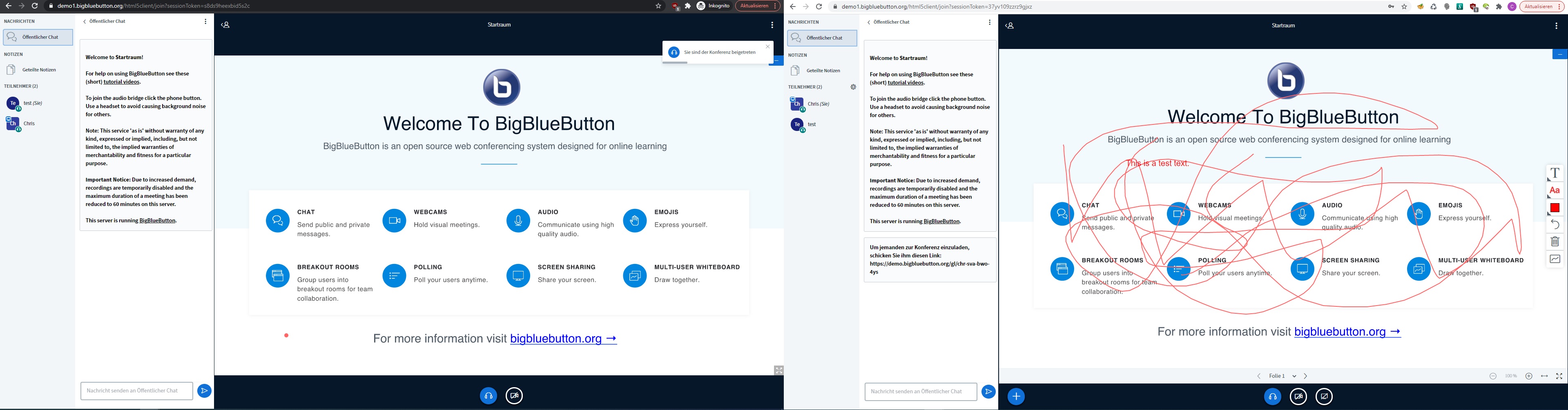 Annotations only visible on moderator screen · Issue #11435 · bigbluebutton/bigbluebutton · GitHub