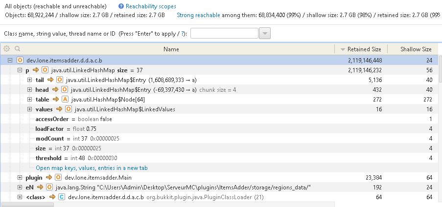 [Bug] Chunks data memory leak (NBTFile) · Issue #114 · PluginBugs/Issues-ItemsAdder · GitHub
