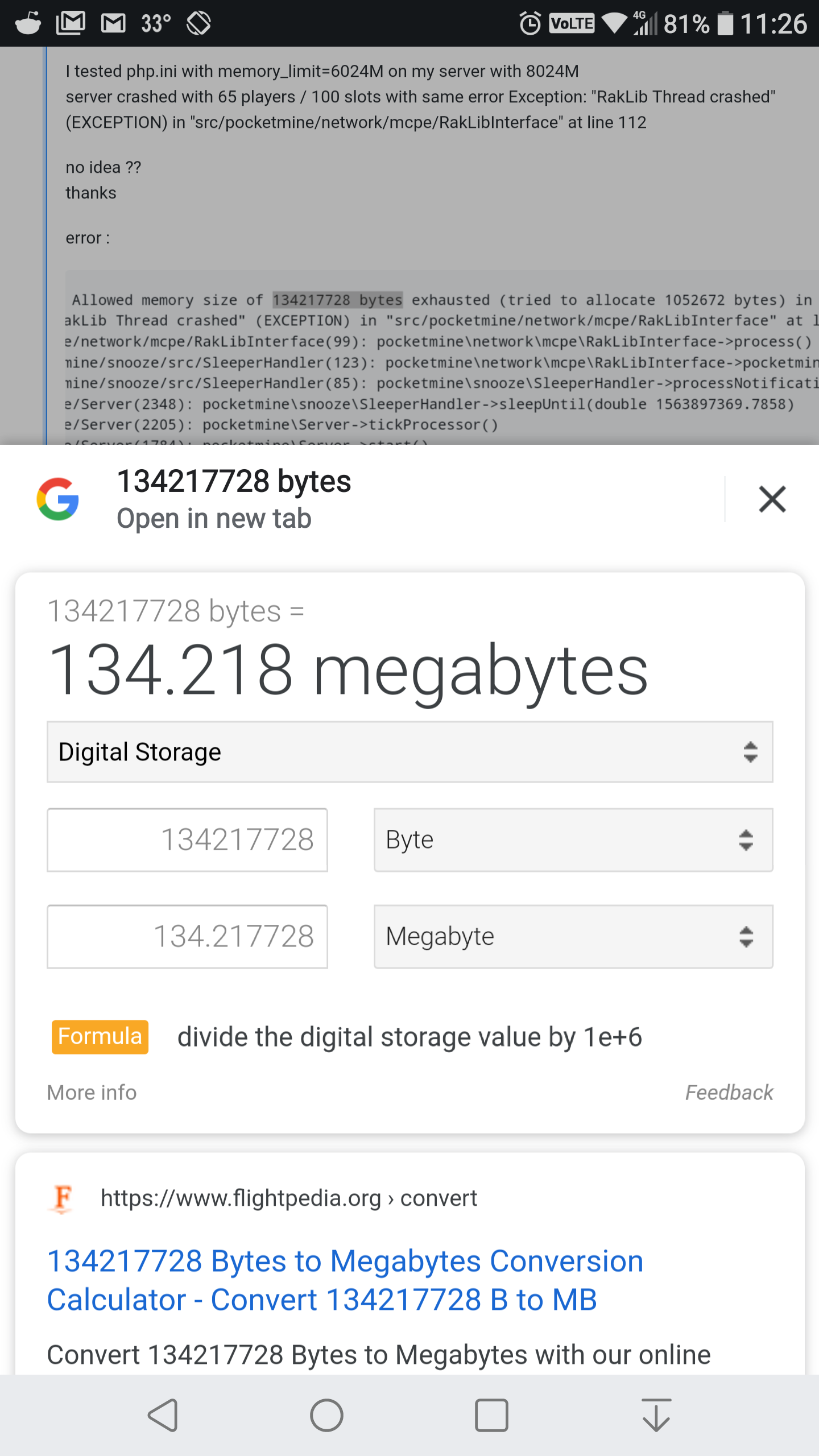 RakLib Thread crashed · Issue #3052 · pmmp/PocketMine-MP · GitHub