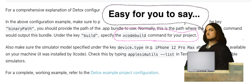 docs: improve getting started · Issue #3107 · wix/Detox · GitHub