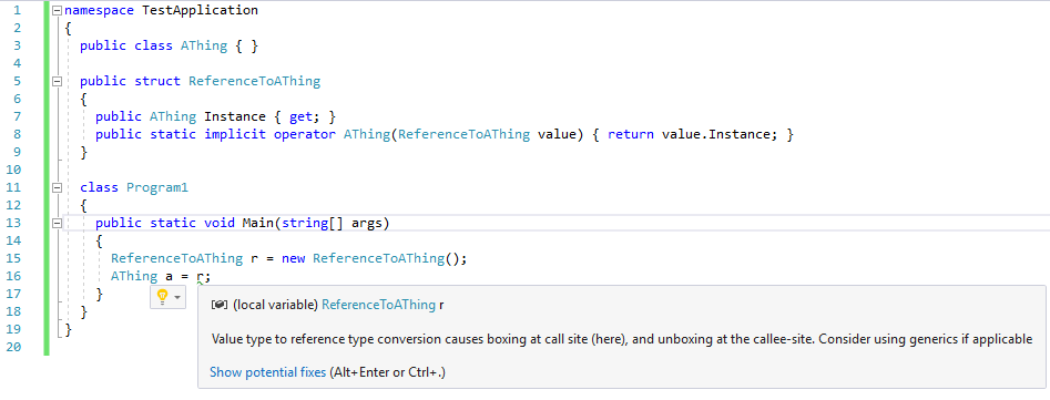 Spurious warnings for user-defined implicit operators · Issue #45 · microsoft ...