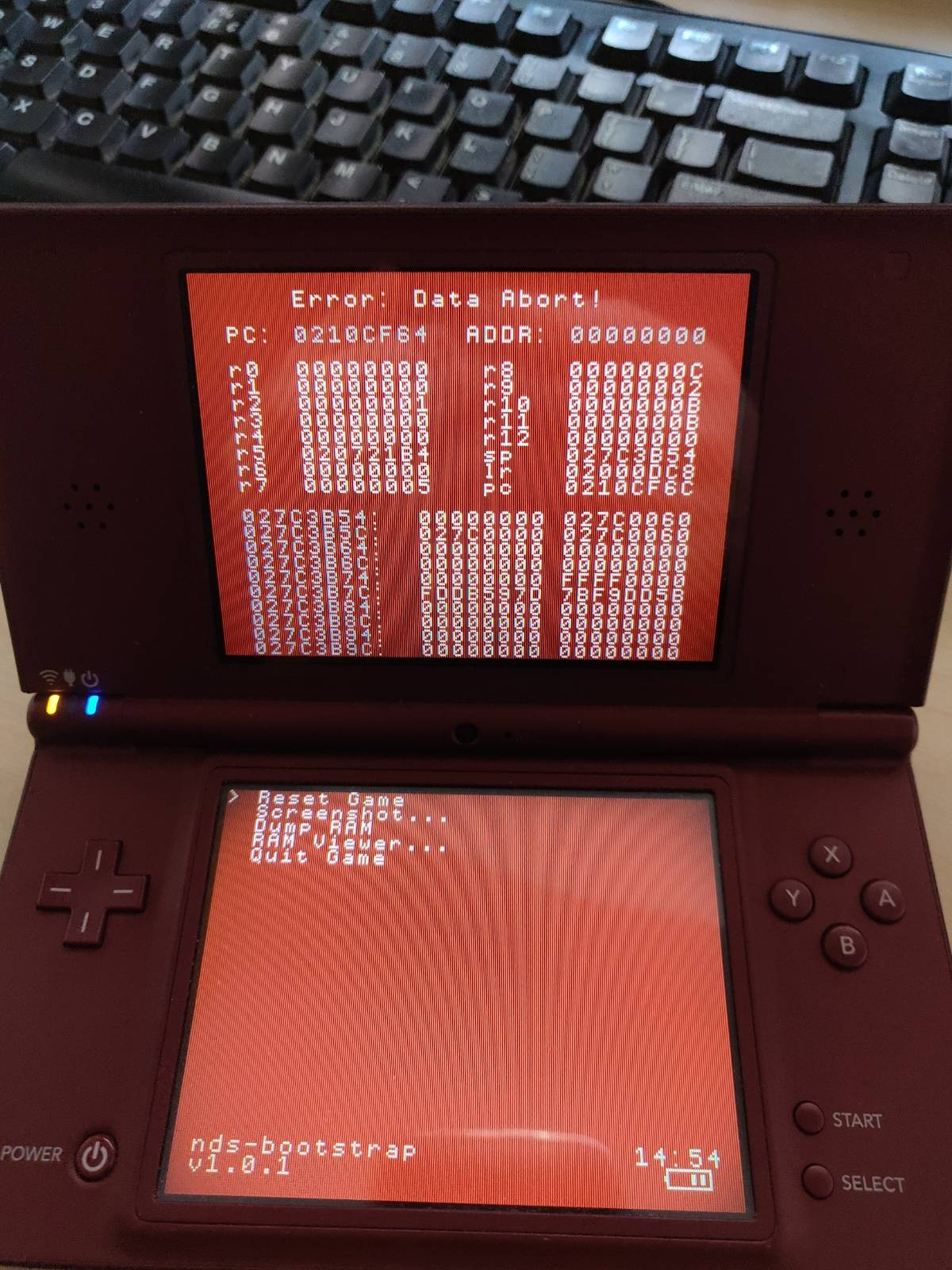 Tetris Ds Data Abort Upon Disconnecting From Wfc And Upon Entering Records In Menu · Issue 1652 